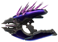 Posu'gelka-pattern needler - Weapon - Halopedia, the Halo wiki
