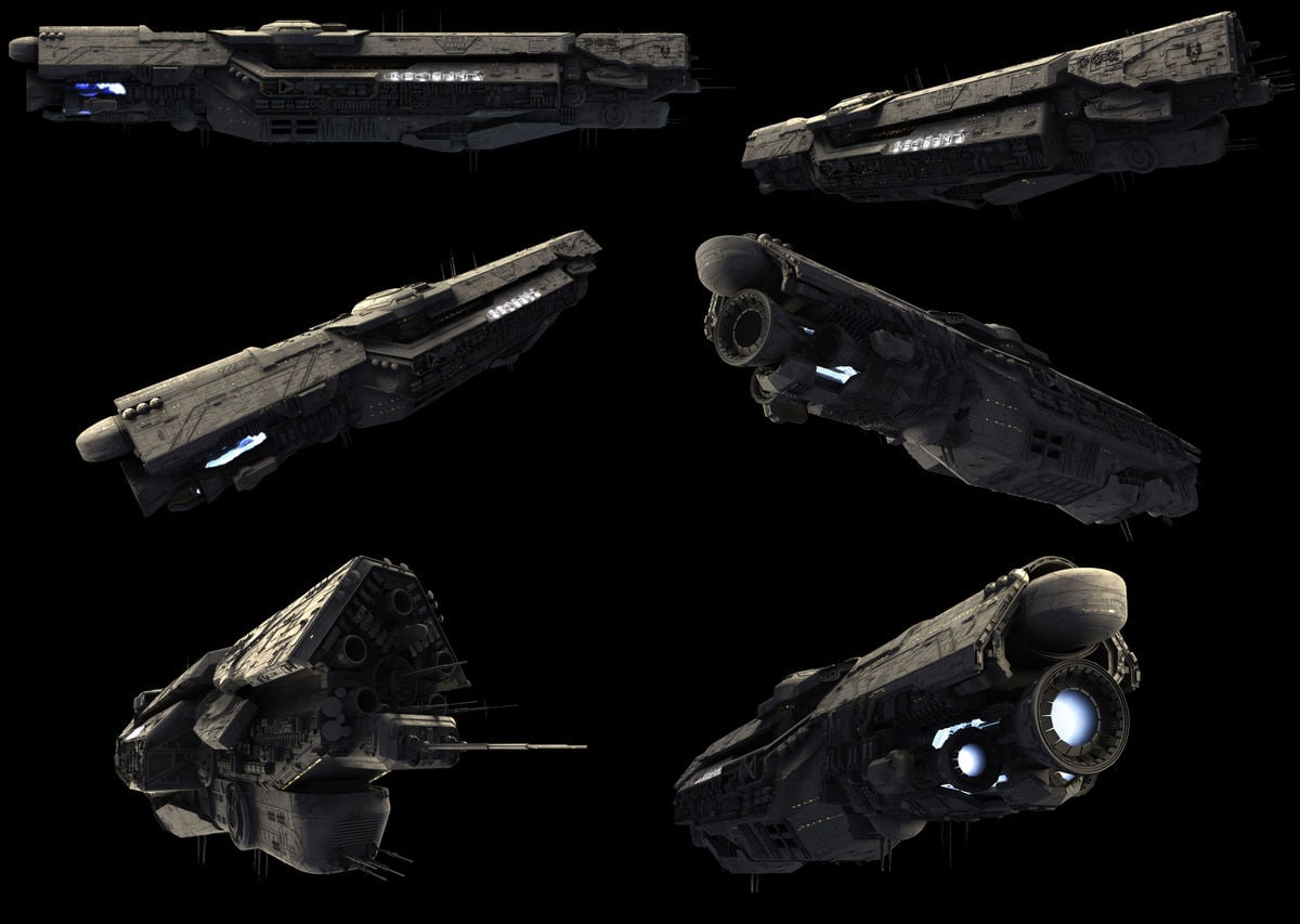 File:H4-UNSC-Infinity-Views.jpg - Halopedia, the Halo wiki