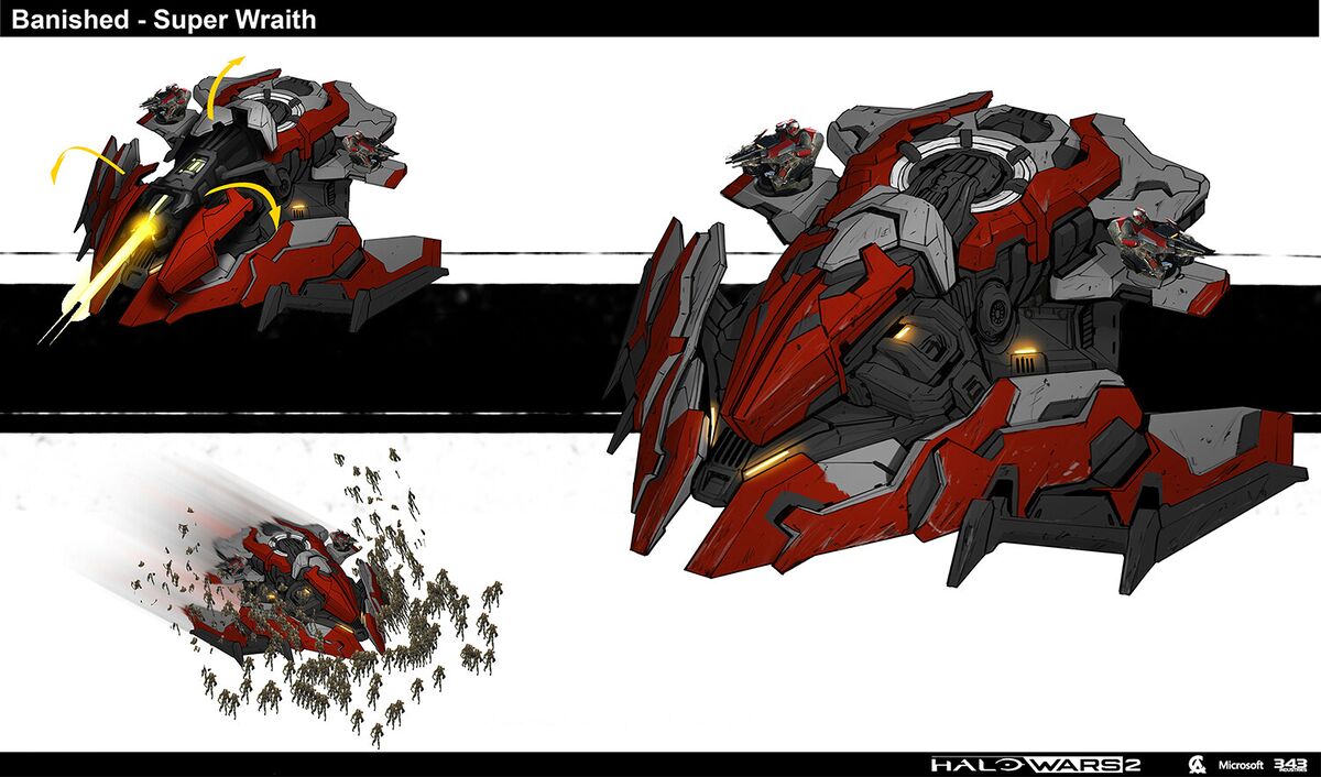 File:HW2-BanishedSuperWraith Concept.jpg - Halopedia, the Halo wiki