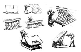 Combat barrier - Halopedia, the Halo wiki