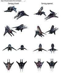 Elsedda-pattern Strike Fighter - Ship class - Halopedia, the Halo wiki