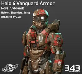 Vanguard - Armor - Halopedia, the Halo wiki