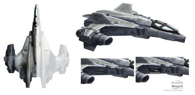FSS-1000 Anti-Ship Spaceplane - Ship class - Halopedia, the Halo wiki