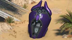 Unidentified Covenant drop pod - Vehicle - Halopedia, the Halo wiki
