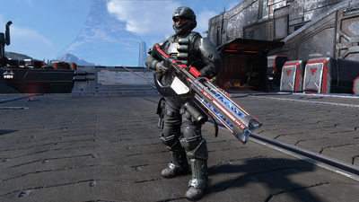 Sicatt Workshop Shock Rifle - Weapon - Halopedia, the Halo wiki